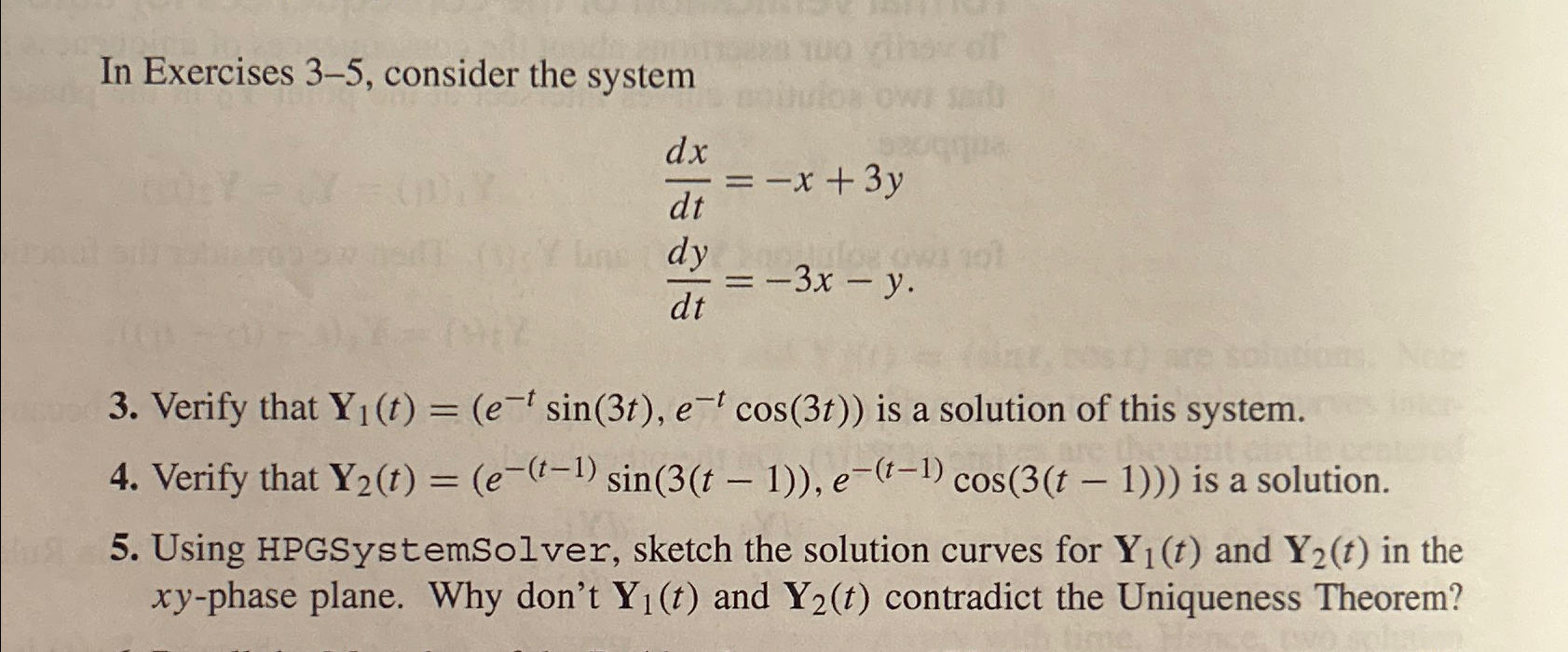 Solved In Exercises 3-5, ﻿consider the | Chegg.com