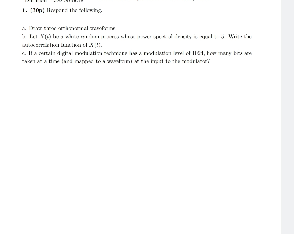 (30p) ﻿Respond the following.a. ﻿Draw three | Chegg.com