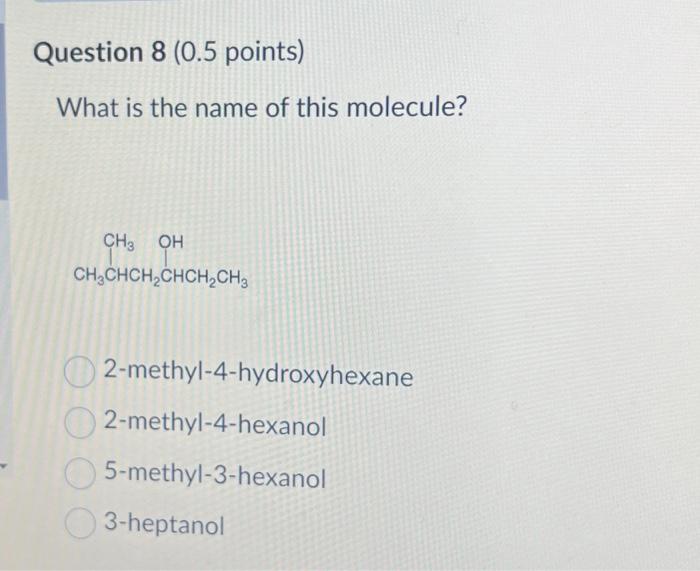 Solved What is the formula of this compound C6H6 C6H12 C8H16 | Chegg.com