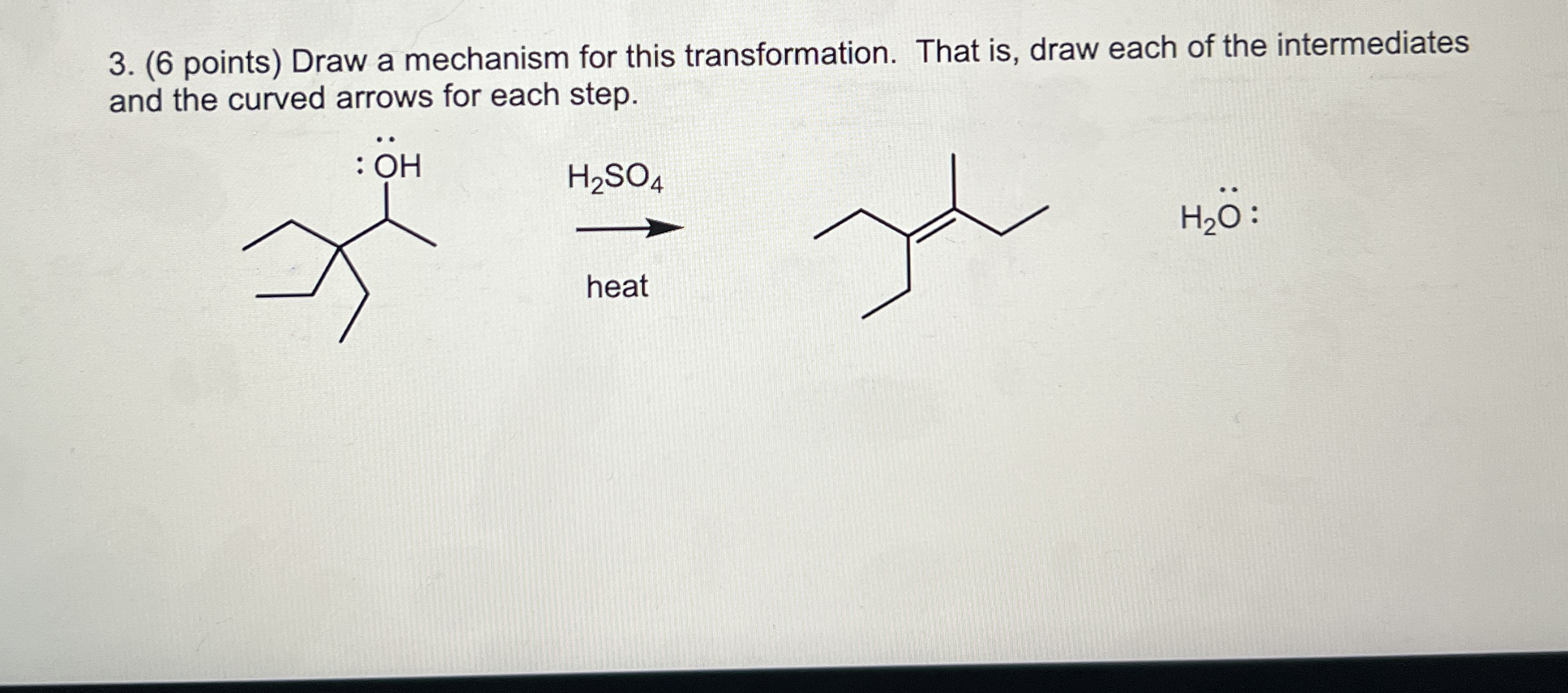 Solved by an EXPERT (6 ﻿points) ﻿Draw a mechanism for this | Chegg.com
