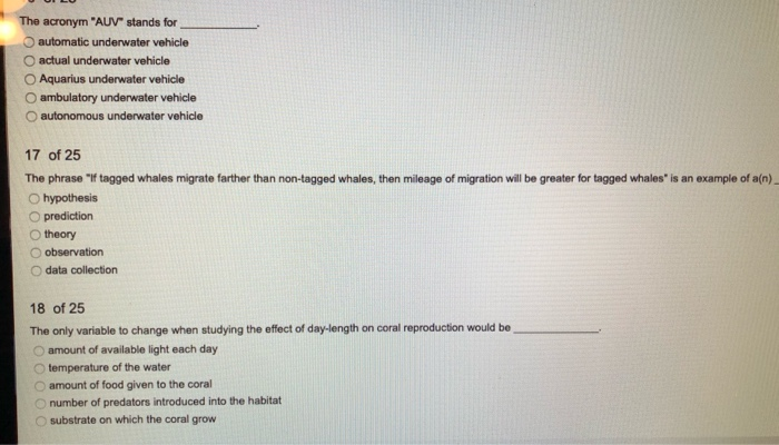 Solved The acronym NOAA stands for Native Orca Advancement | Chegg.com