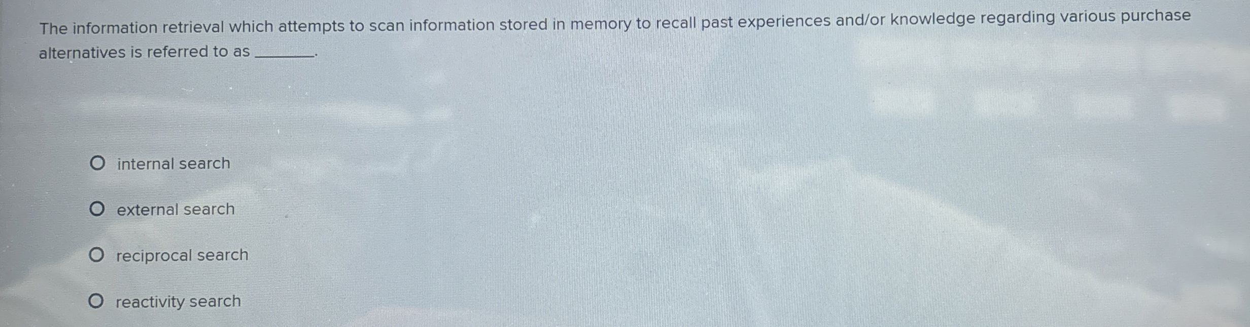 Solved The information retrieval which attempts to scan | Chegg.com