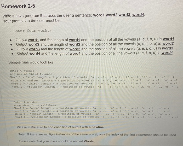 Solved Homework 2-5 Write a Java program that asks the user | Chegg.com