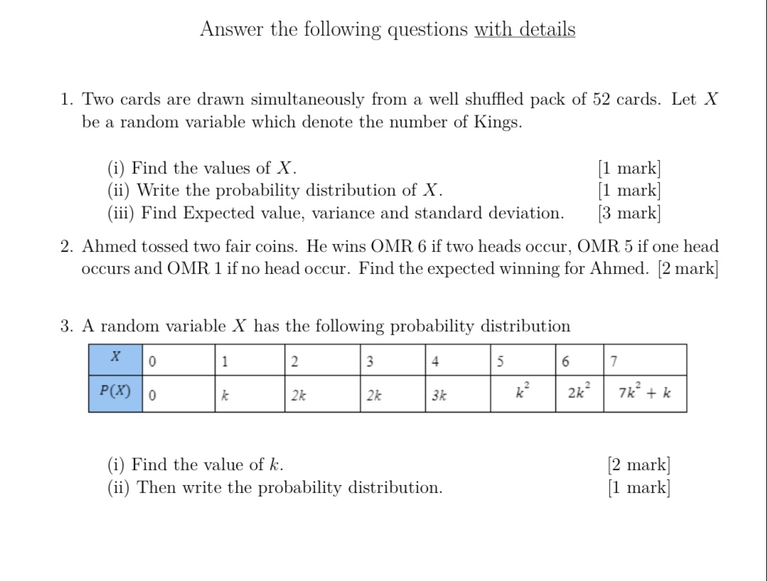 Solved Answer the following questions with detailsTwo cards | Chegg.com