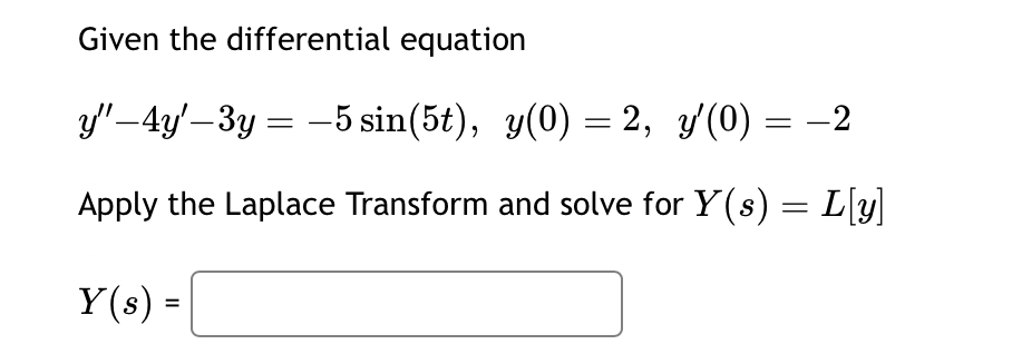 Solved Given the differential | Chegg.com