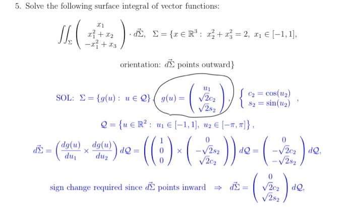 Solved 3. Solve the following surface integral of scalar | Chegg.com
