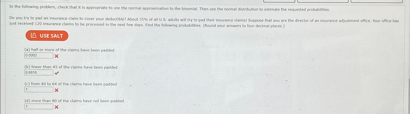 In The Following Problem Check That It Is