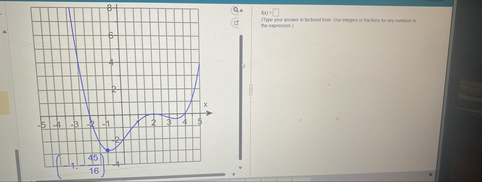 Solved f(x)= (Type your answer in factored form. Use | Chegg.com