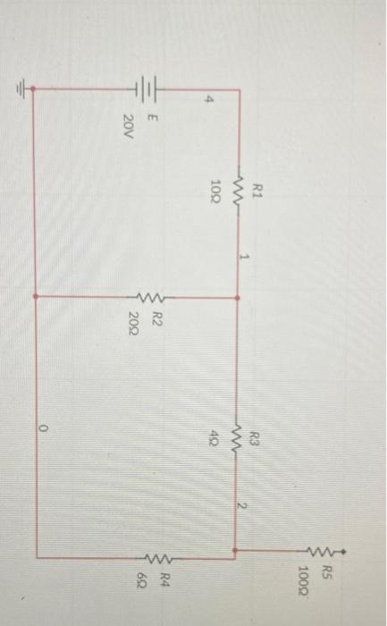 Solved Determine the following circuit values: V1, V2, V3, | Chegg.com