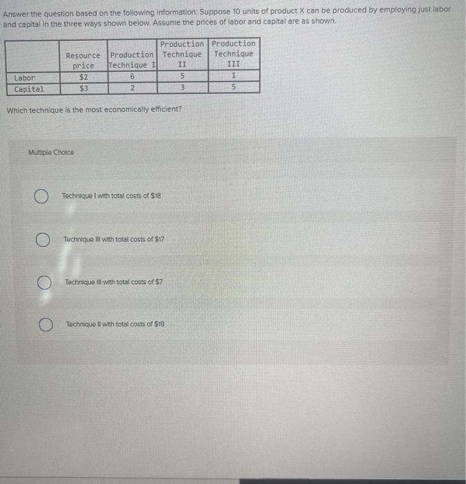 Solved Answer the question based on the following | Chegg.com Solved Answer the question based on the following | Chegg.com