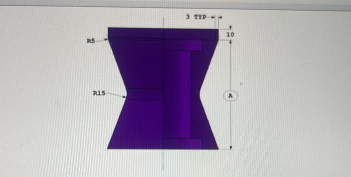 Solved build this part in solidworks and determine overall | Chegg.com