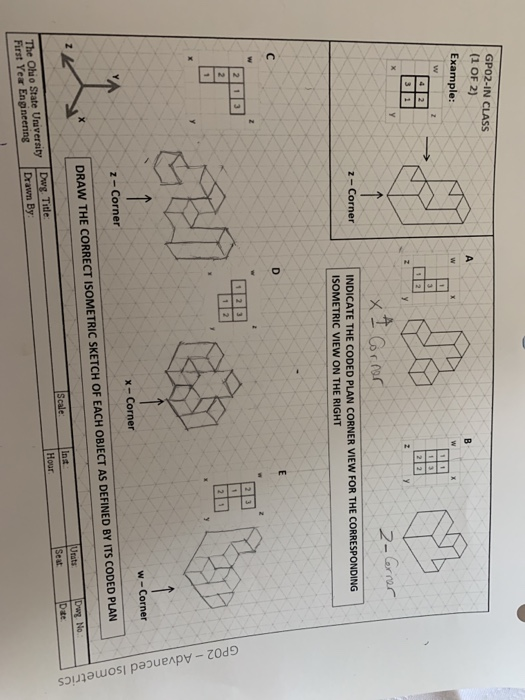Solved GPO2-IN CLASS (1 OF 2) Example: А B w w 1 1 1 w 2 4 1 | Chegg.com