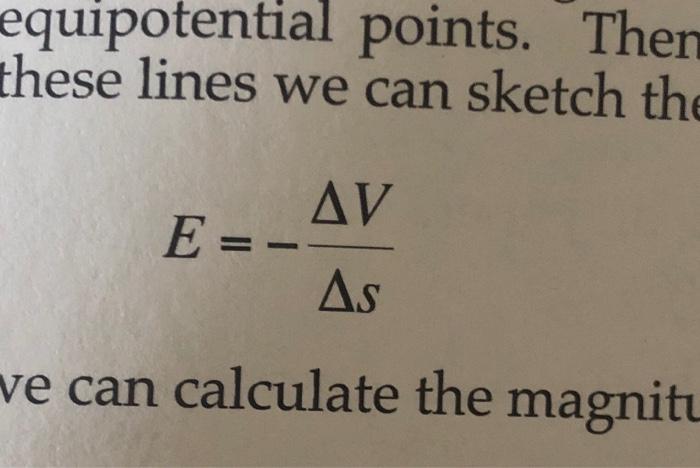 Solved 1. sketch in electrical feild lines2. use equation to | Chegg.com