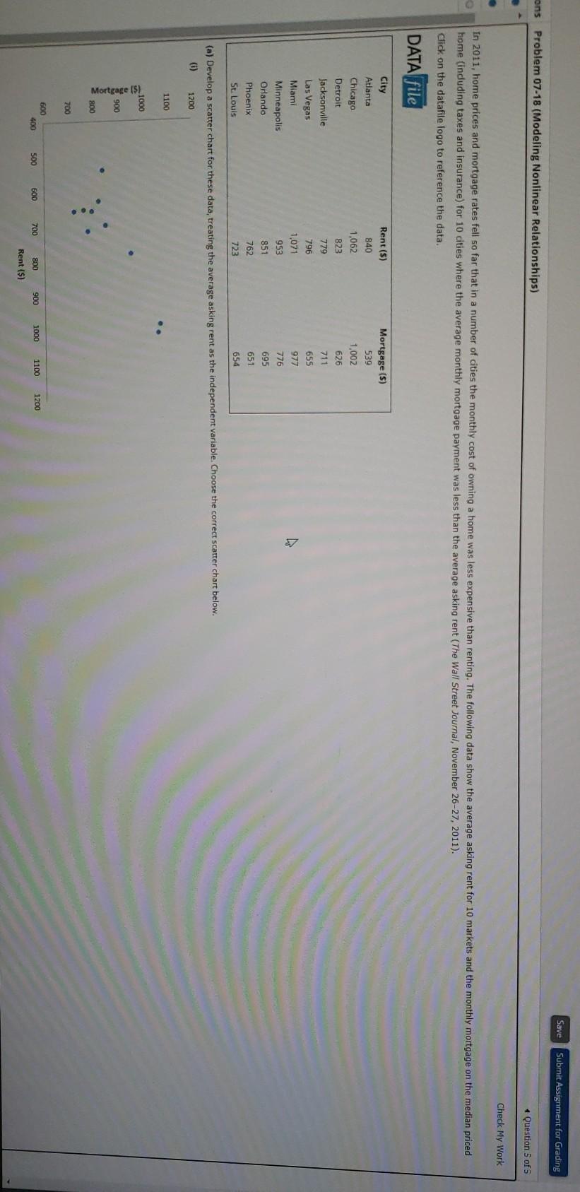Solved Save Submit Assignment for Grading ons Problem 07-18 | Chegg.com
