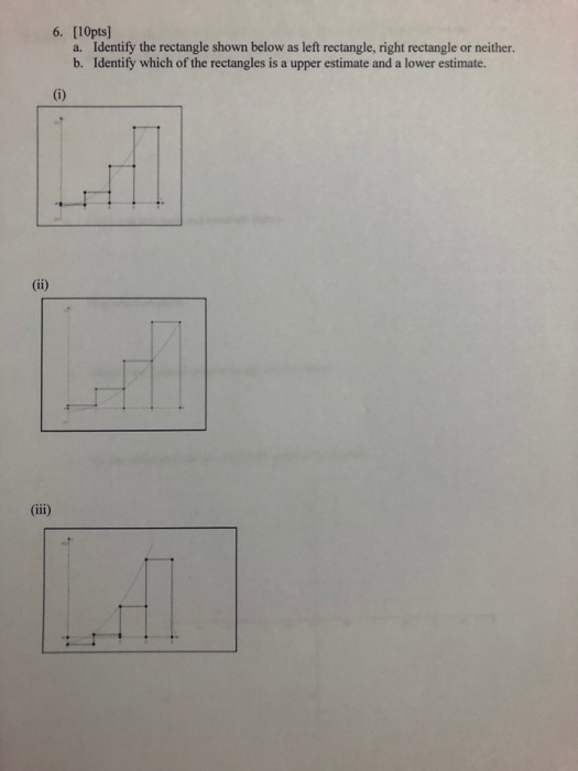 Solved Identify the rectangle shown below as left rectangle, | Chegg.com
