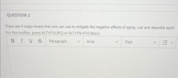 Solved There are 4 major levers that one can use to mitigate | Chegg.com