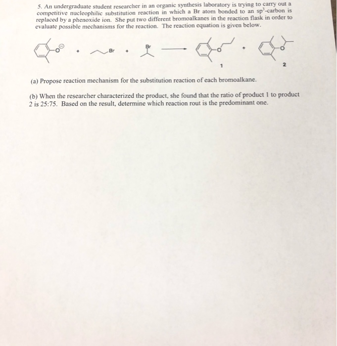 Solved 1. Predict the missing reactants/products and propose | Chegg.com