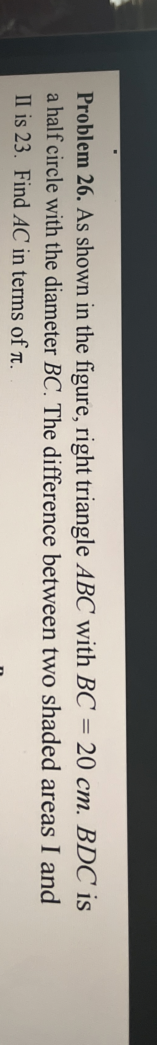 Solved Problem 26. ﻿As shown in the figure, right triangle | Chegg.com