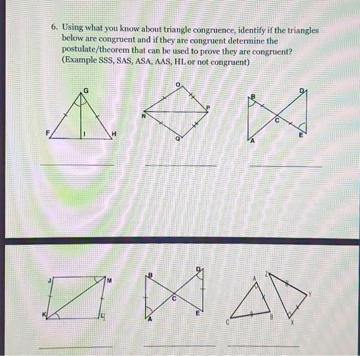 Solved Definition: Two triangles are congruent if and only | Chegg.com
