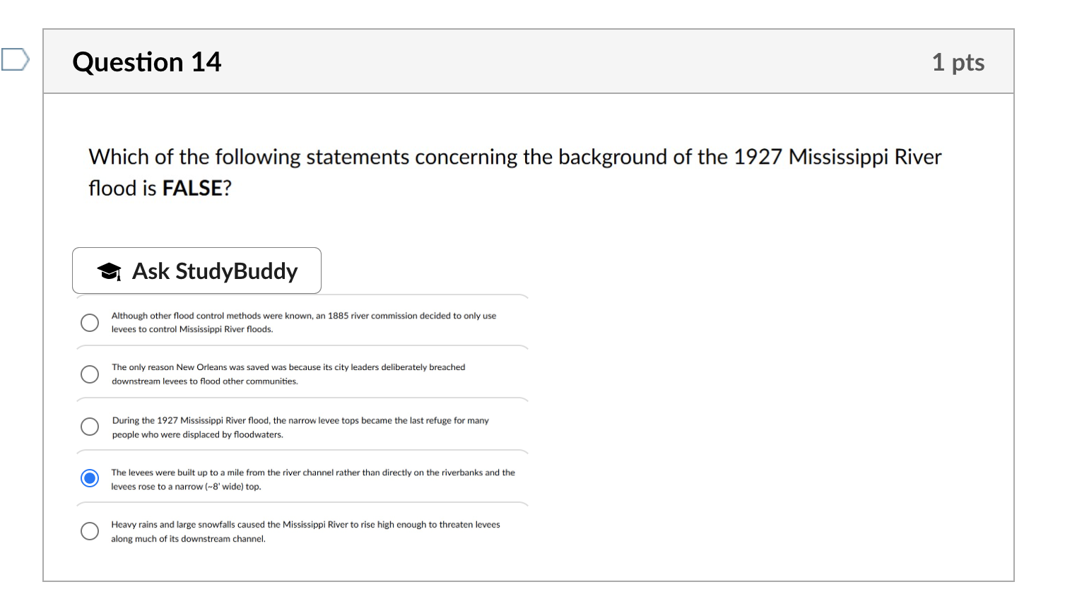 Solved Question 14Which of the following statements | Chegg.com