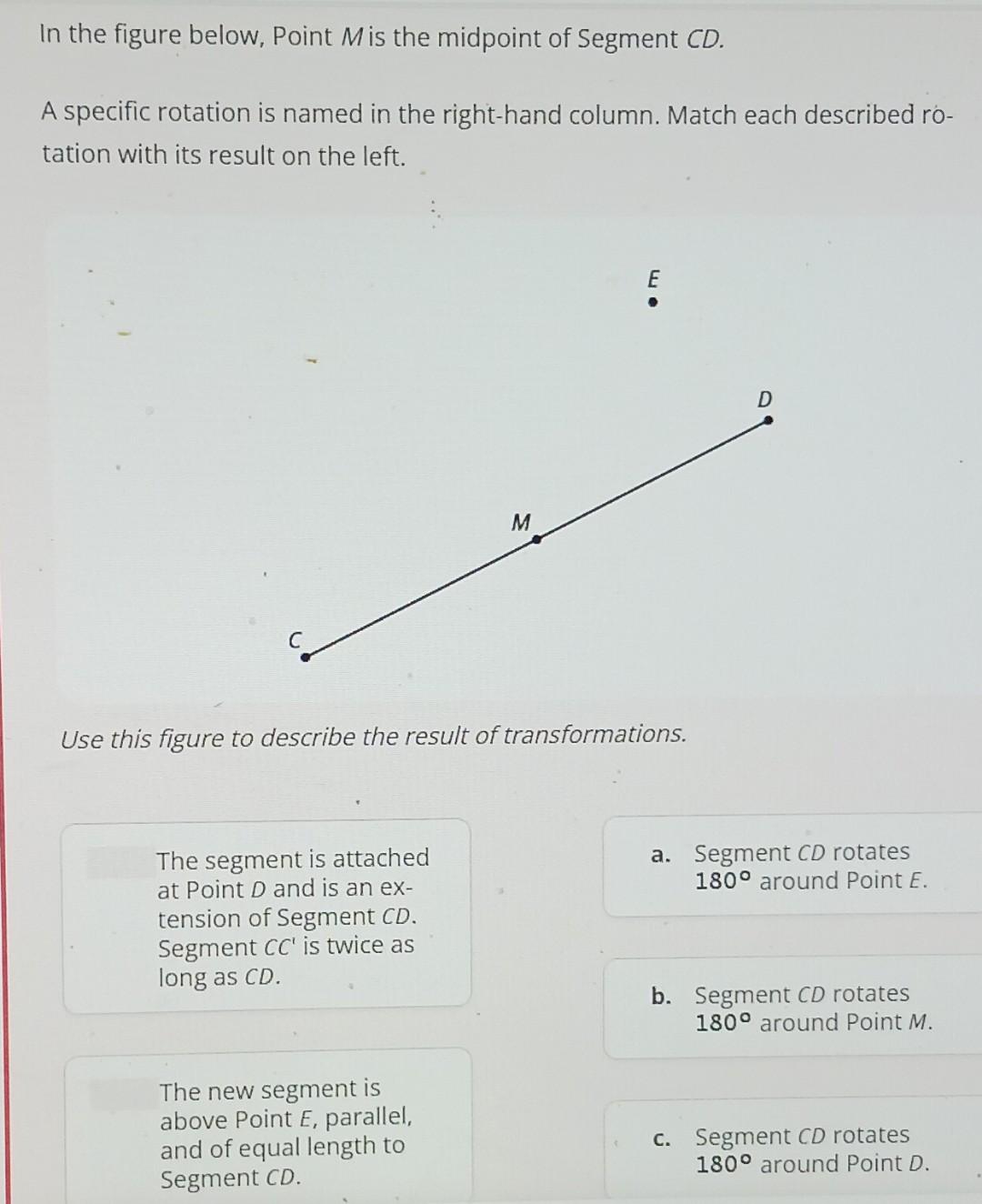 Solved In the figure below, Point Mis the midpoint of | Chegg.com