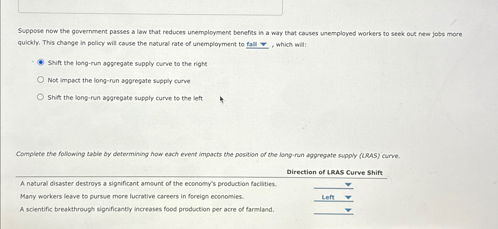 Solved Suppose now the government passes a law that reduces | Chegg.com