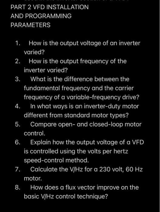 Solved 1. List the common basic control function of an | Chegg.com