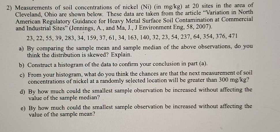 Solved Im More Interested For Answers On Part C D And E 