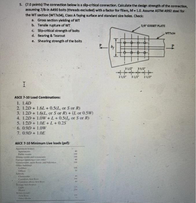 Solved 5. (7.0 points) The connection below is a | Chegg.com