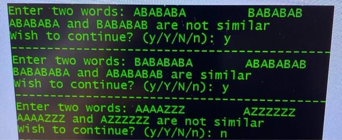 Solved TwoWords -String word1 - String word2 Exam_Q4 - | Chegg.com
