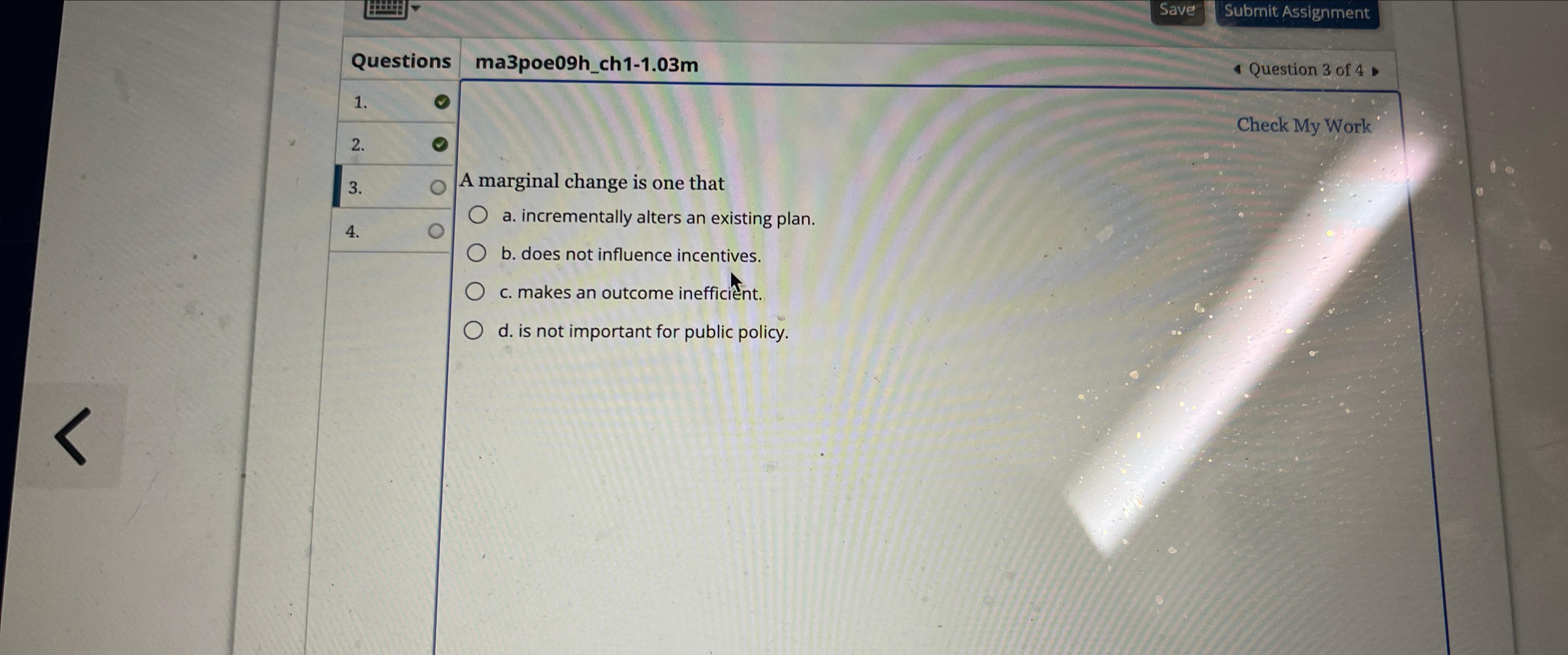 Solved SaveSubmit | Chegg.com