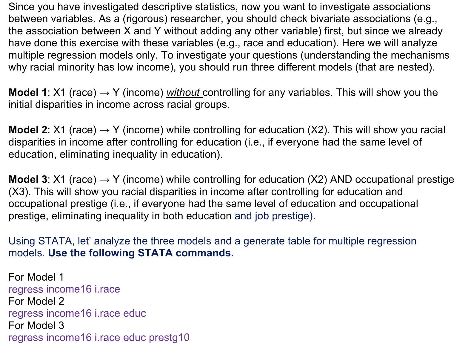 Solved Since you have investigated descriptive statistics, | Chegg.com
