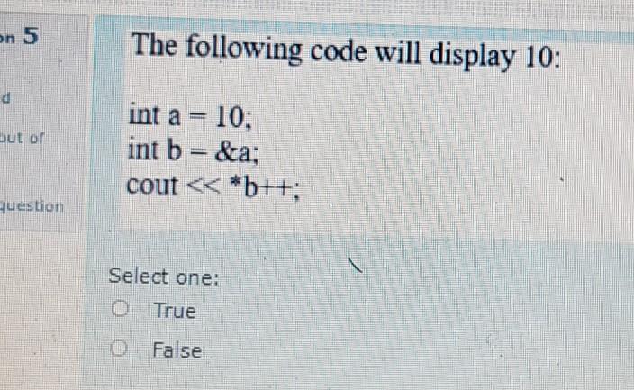 Solved 1 What is the output of the following code segment: 1 | Chegg.com