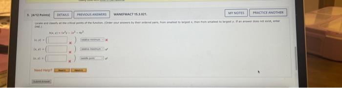 Solved Locate and classify all the critical points of the | Chegg.com