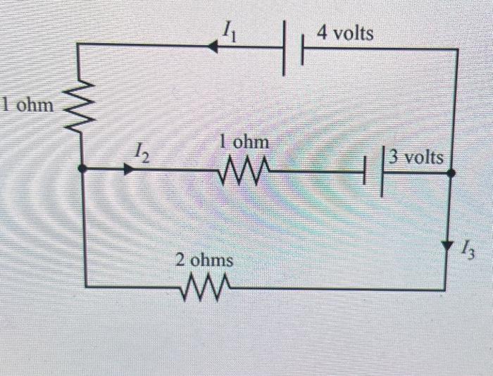 Solved determine the currents in the various branches | Chegg.com