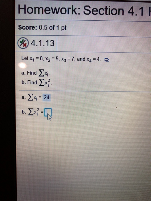 Solved Homework Section 4 1Η Score 0 5 Of 1 Pt 4 1 13