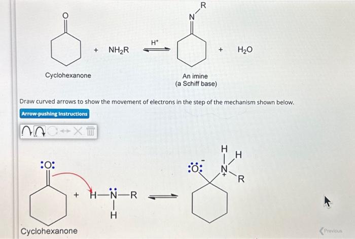 Solved Draw curved arrows to show the movement of electrons | Chegg.com