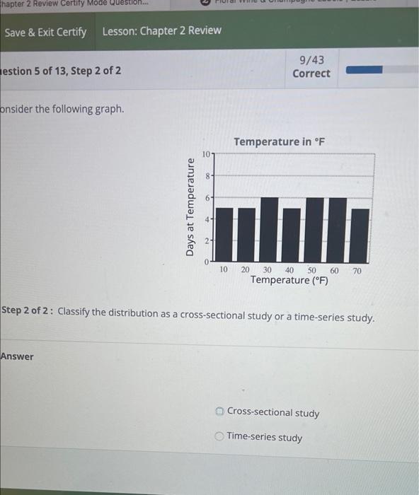 Solved hapter 2 Review Certity Mode Question... Save & Exit | Chegg.com