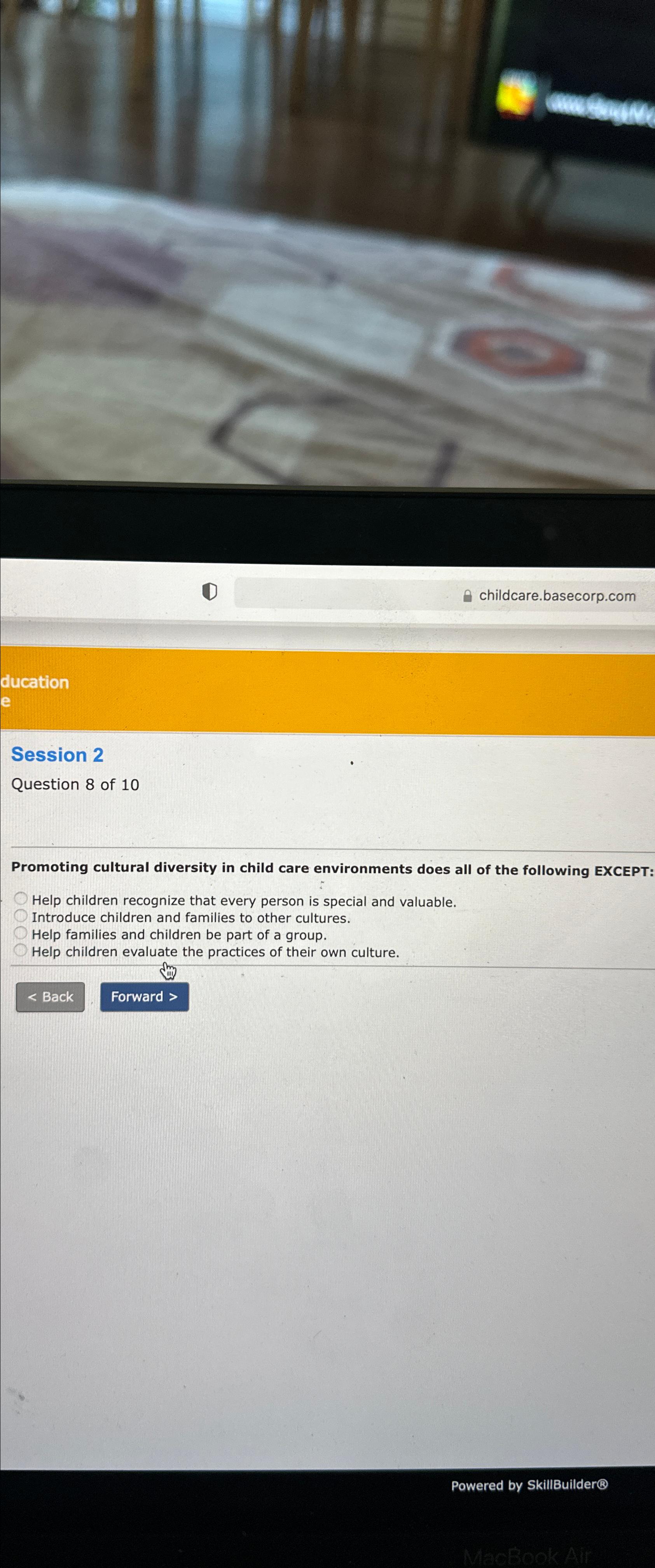 Solved Session 2Question 8 ﻿of 10Promoting cultural | Chegg.com