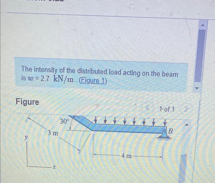 [Solved]: Part A Determine the magnitude of reaction at A.