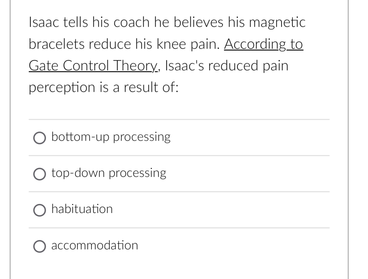 Solved Isaac tells his coach he believes his magnetic | Chegg.com