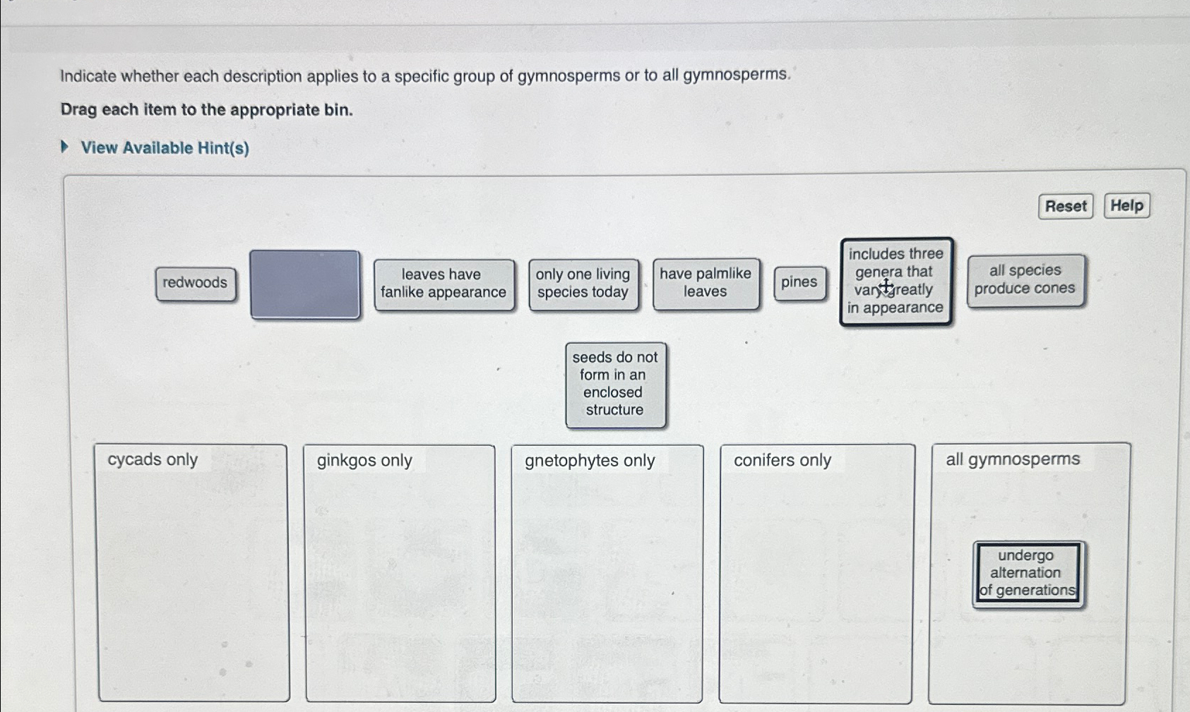 Solved Indicate whether each description applies to a | Chegg.com