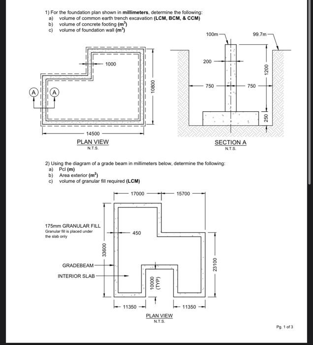 Solved 3) Using the drawing plan shown in millimeters, | Chegg.com Solved 3) Using the drawing plan shown in millimeters, | Chegg.com