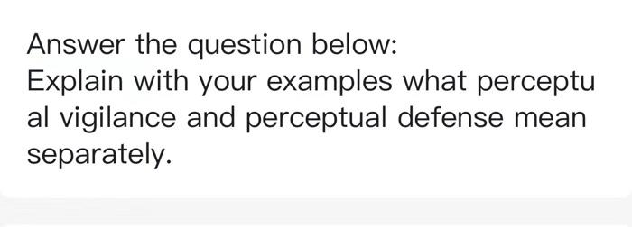 Solved Answer the question below: Explain with your examples | Chegg.com