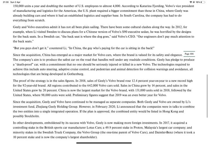 Solved 1. Which of the strategies described in the chapter | Chegg.com