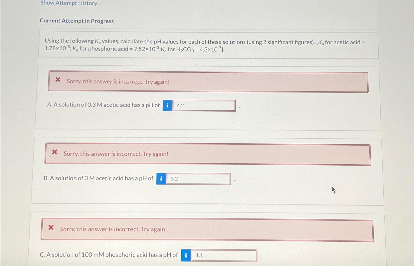 Solved Show Attempt History\\nCurrent Attempt in | Chegg.com