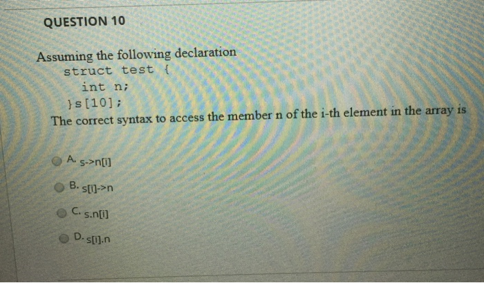 Solved Given the following declarations, find the values of | Chegg.com