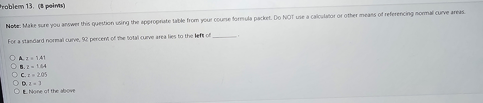 Solved roblem 13. (8 ﻿points)Note: Make sure you answer this | Chegg.com