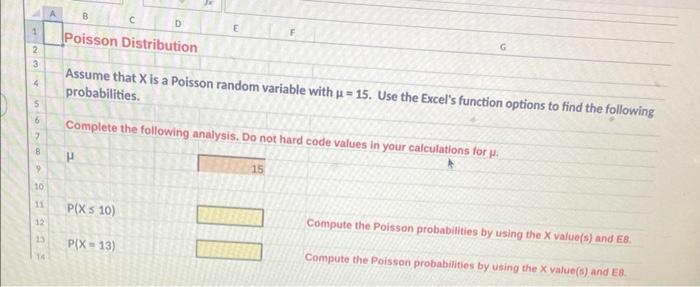 Solved Assume that X is a Poisson random variable with μ=15. | Chegg.com