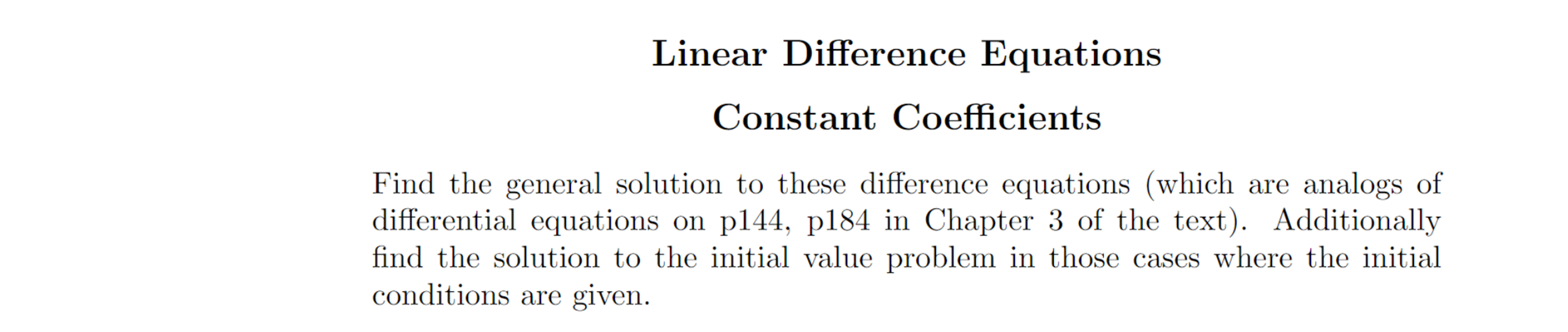 Solved Solve the highlighted difference equation #11 ∆^2y | Chegg.com